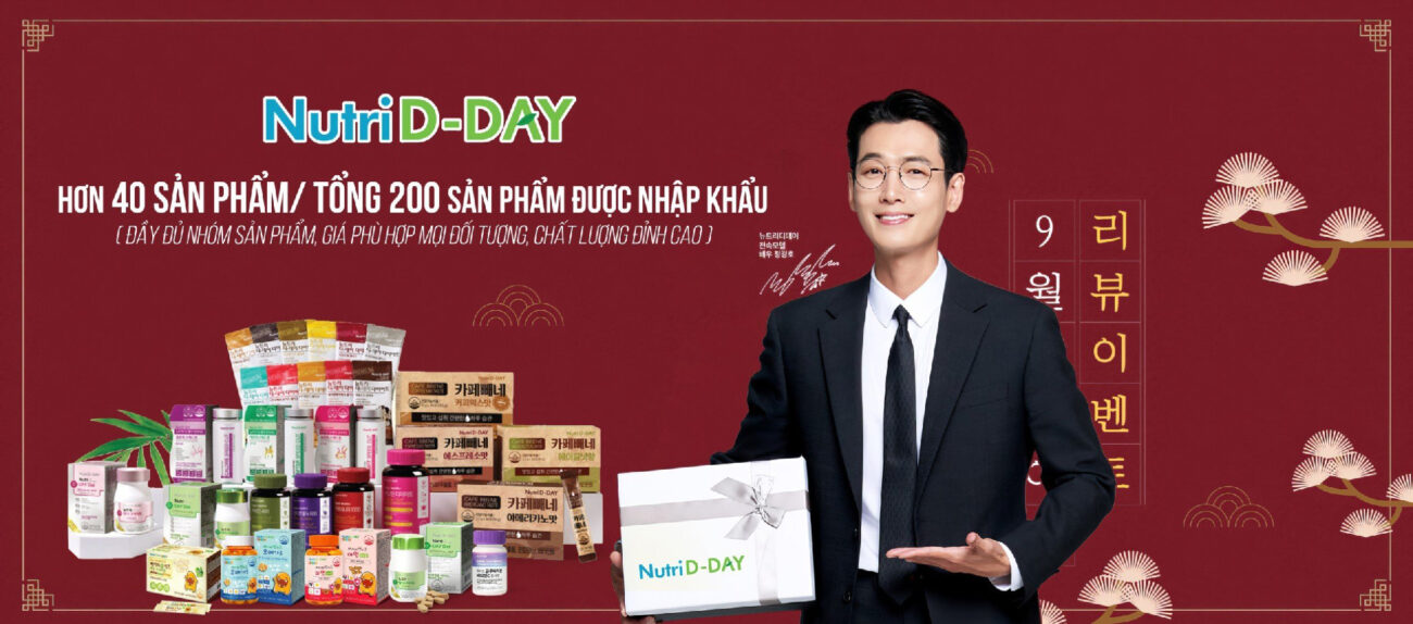 Nutri D-Day Thực phẩm bảo vệ sức khỏe cho mọi nhà