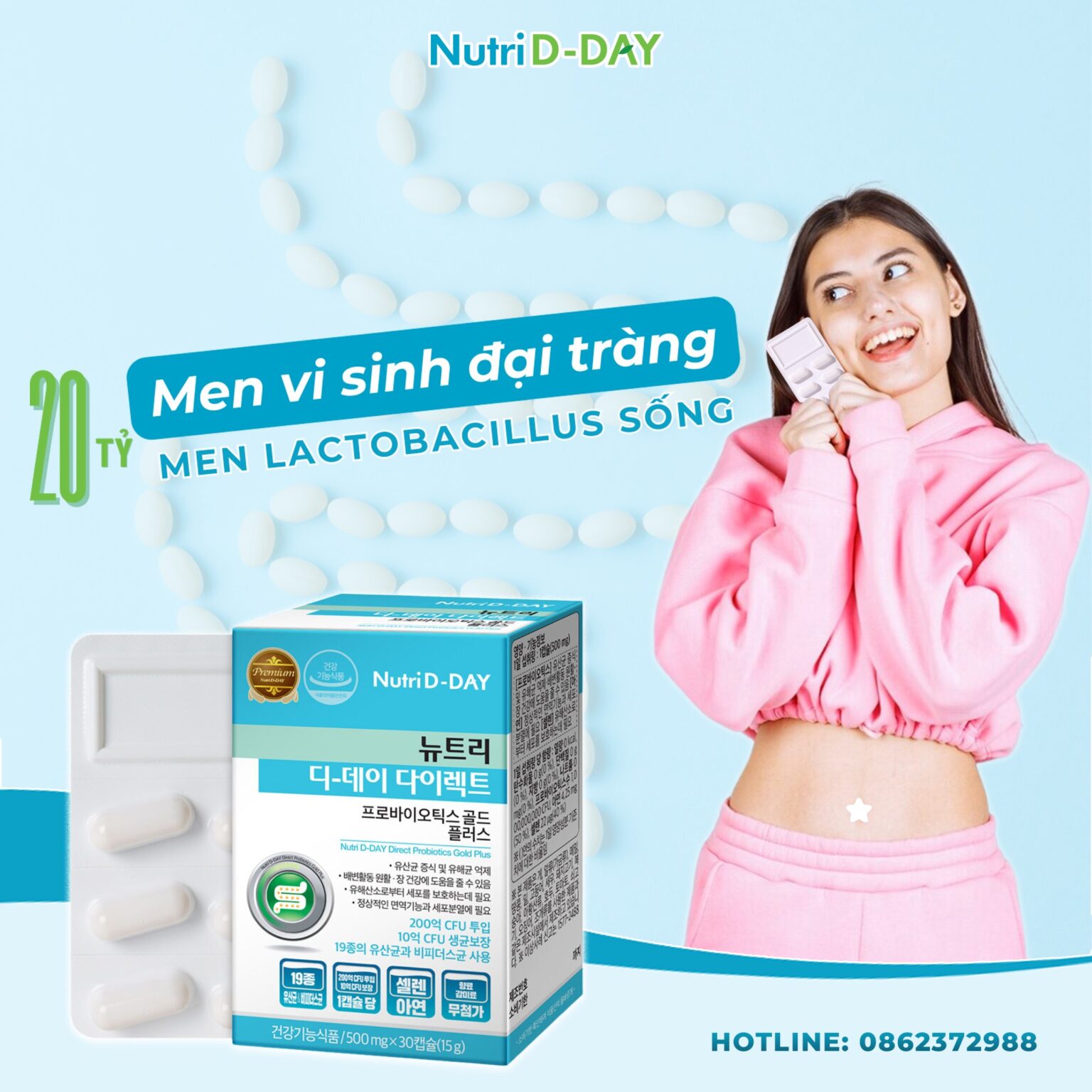 Nutri D-Day Thực phẩm bảo vệ sức khỏe cho mọi nhà